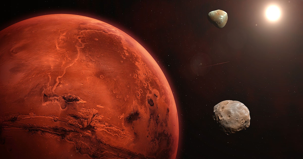 Hvor mange måner har Mars? | illvid.dk