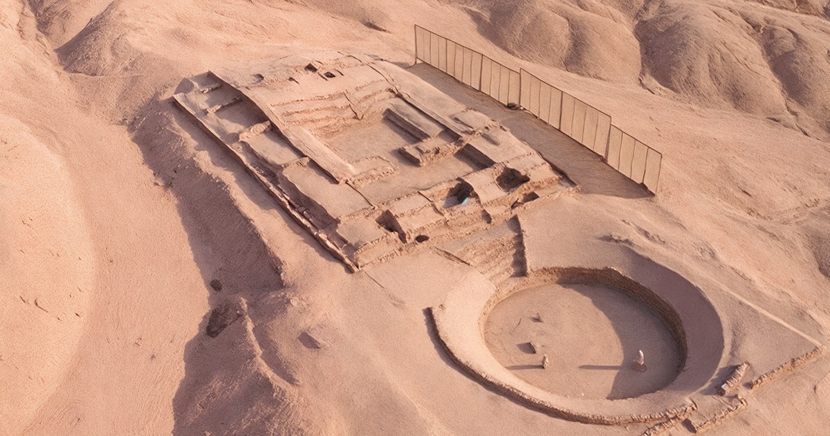 The 3,800-year-old city of Peñico has been excavated in Peru ...