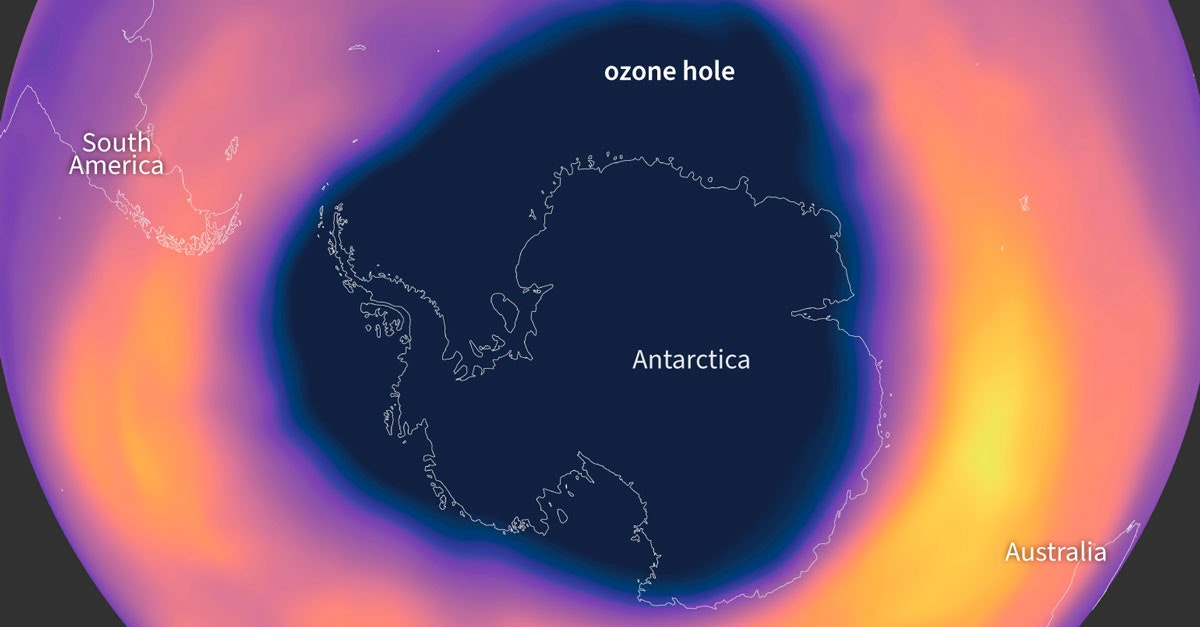 Het ozongat boven Antarctica herstelt zich, volgens klimaatrapport van ...