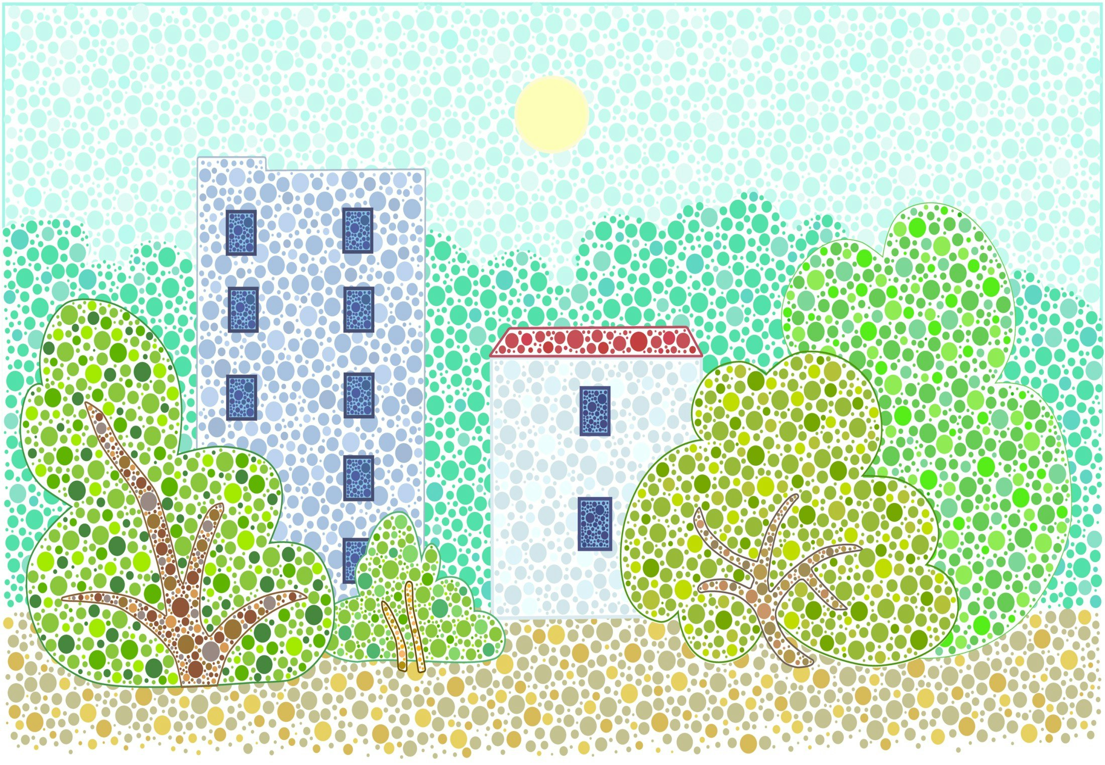Farveblindhed: Hvordan ser en farveblind? | illvid.dk