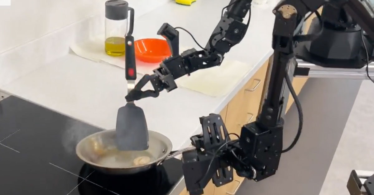 Se video: Hushållsrobot lagar mat och diskar | illvet.se