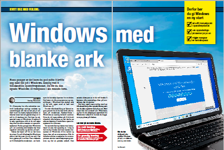 Windows med blanke ark (PDF) | komputer.no
