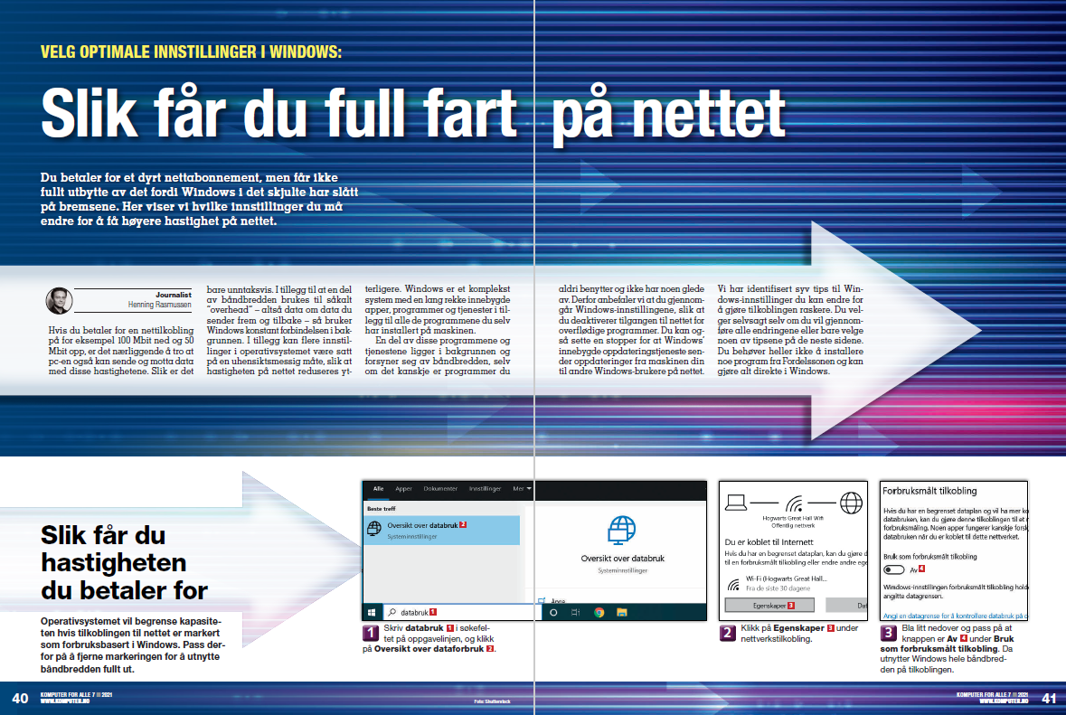 Slik får du full fart på nettet | komputer.no