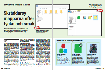 Skräddarsy mapparna efter tycke och smak | pctidningen.se