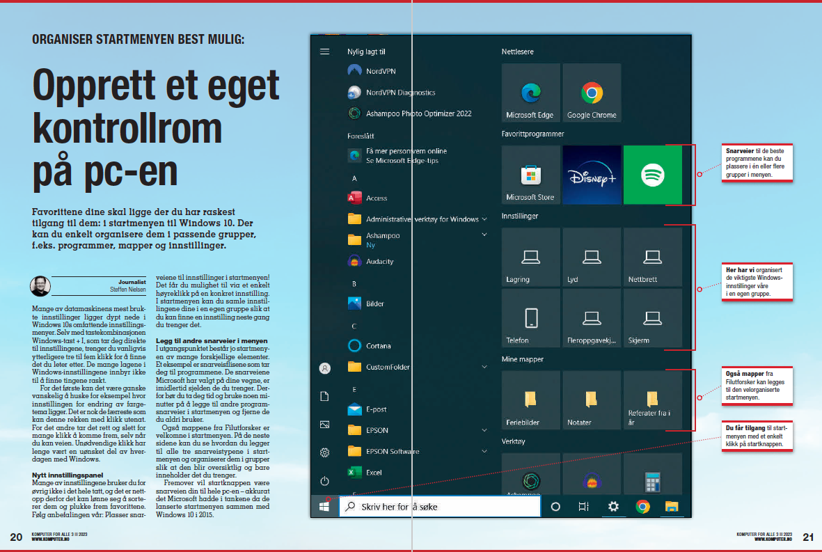 Opprett et eget kontrollrom på pc-en | komputer.no
