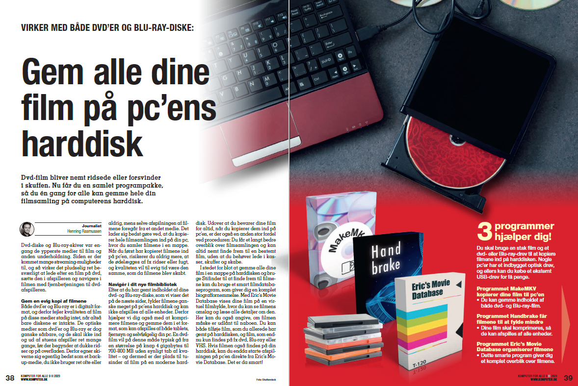 Gem alle dine film på pc’ens harddisk | komputer.dk