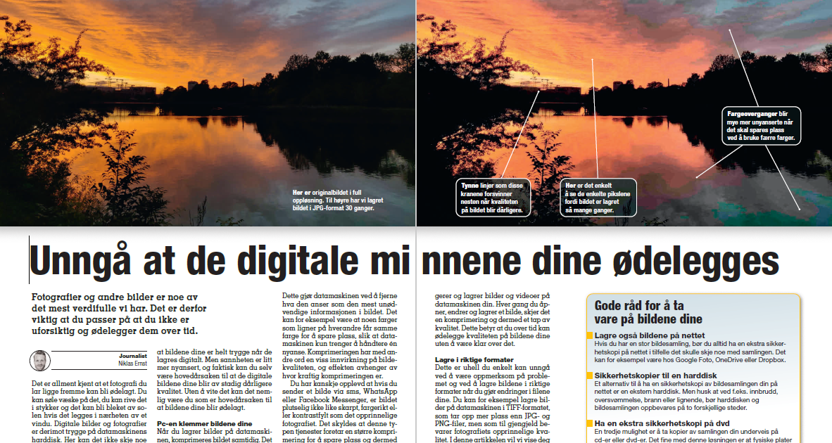 Unngå at de digitale minnene dine ødelegges | komputer.no Unngå at de digitale minnene dine ødelegges | komputer.no