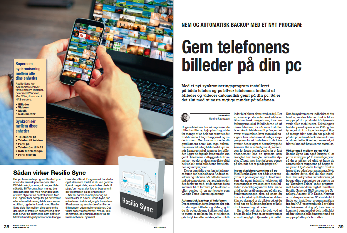 Gem telefonens billeder på din pc | komputer.dk