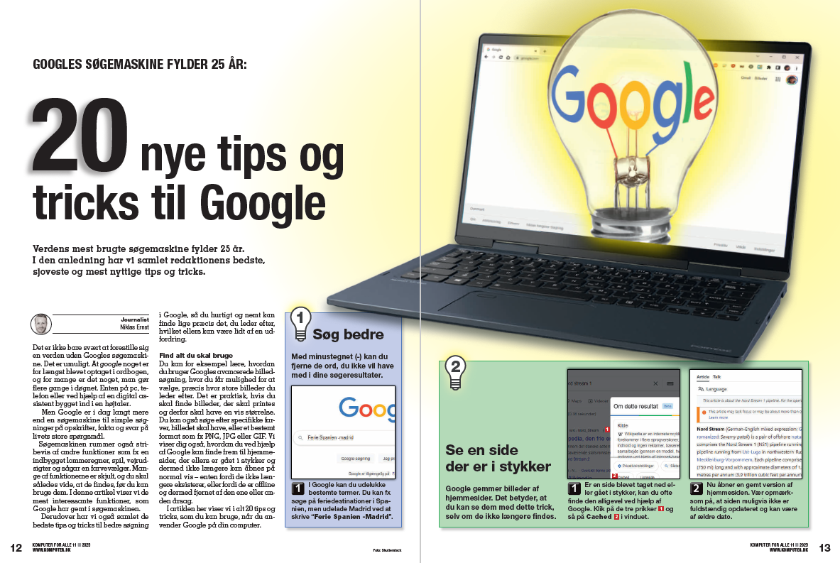 20 nye tips og tricks til Google | komputer.dk