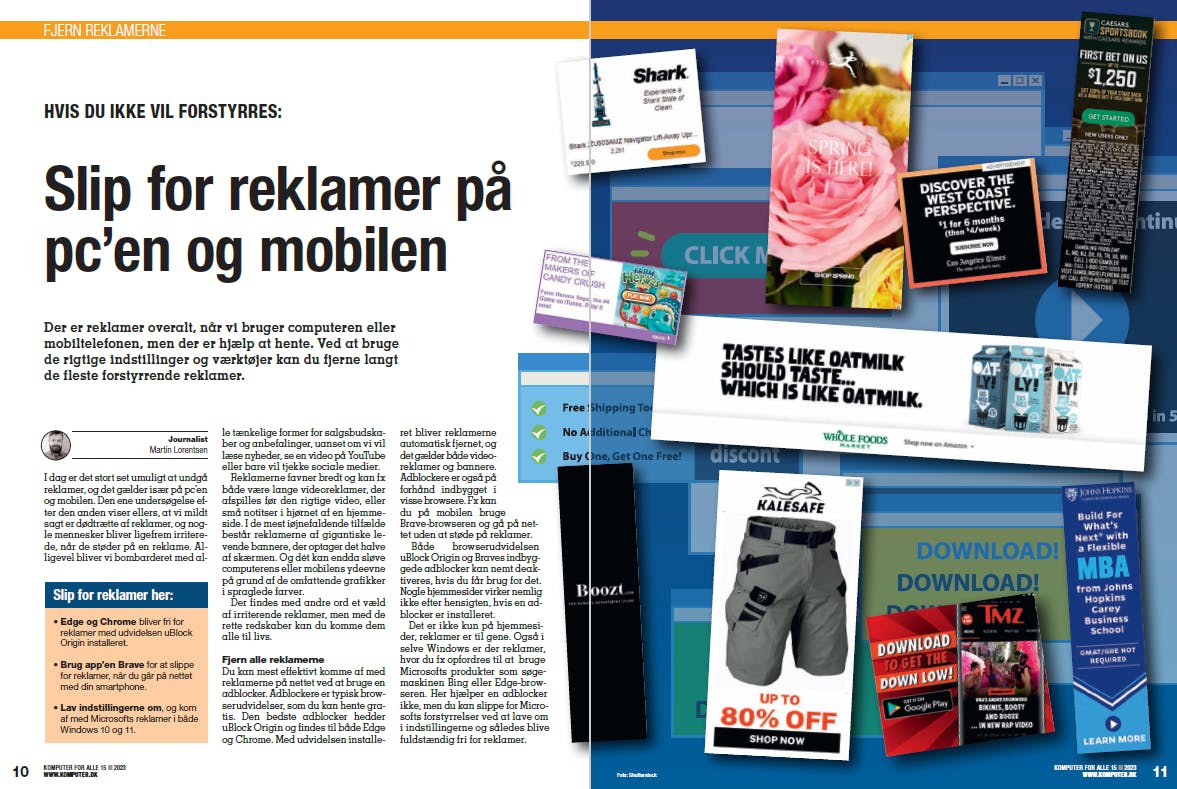 Slip for reklamer på pc’en og mobilen – Fordelszonen