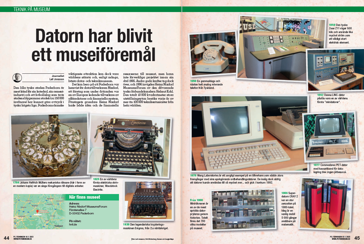 Datorn har blivit ett museiföremål | pctidningen.se