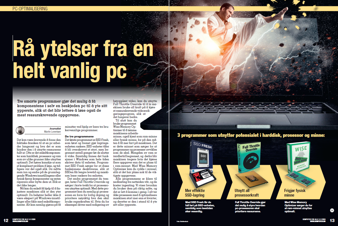 Rå ytelser fra en helt vanlig pc | komputer.no