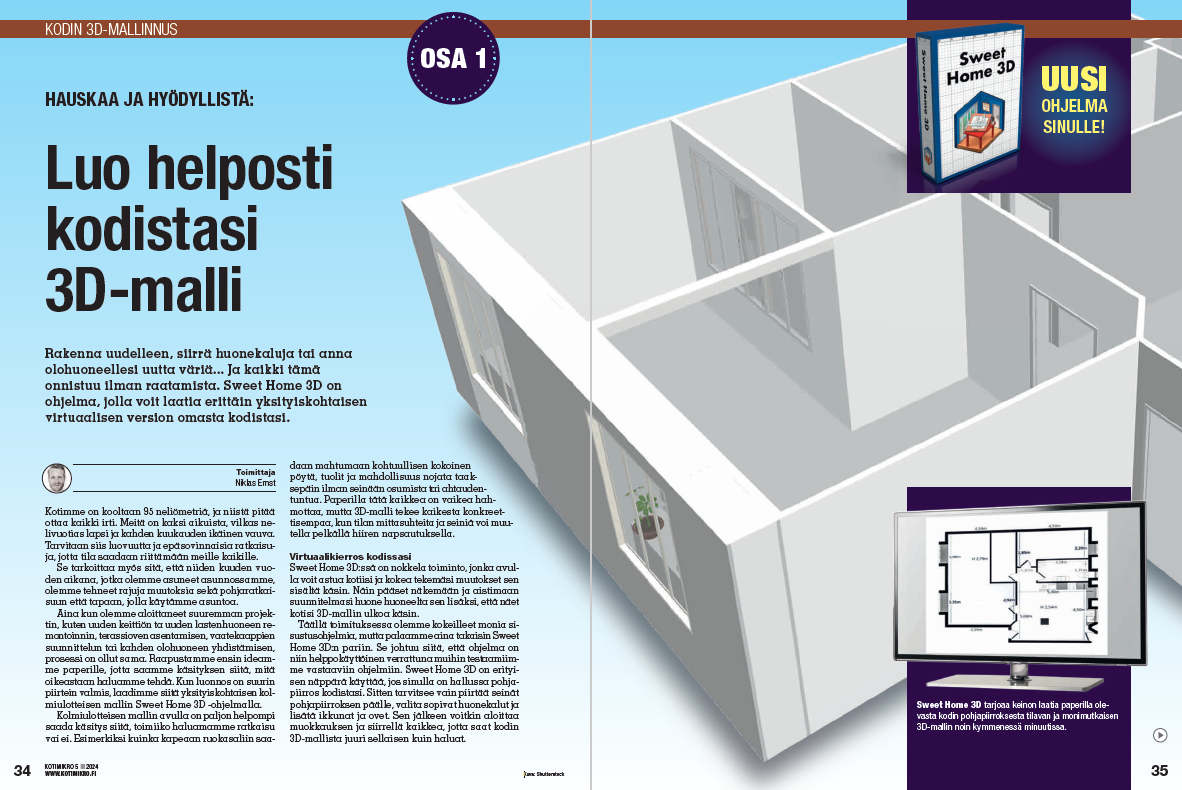Luo helposti kodistasi 3D-malli | kotimikro.fi