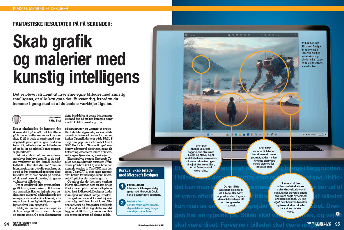 Skab grafik og malerier med kunstig intelligens | komputer.dk