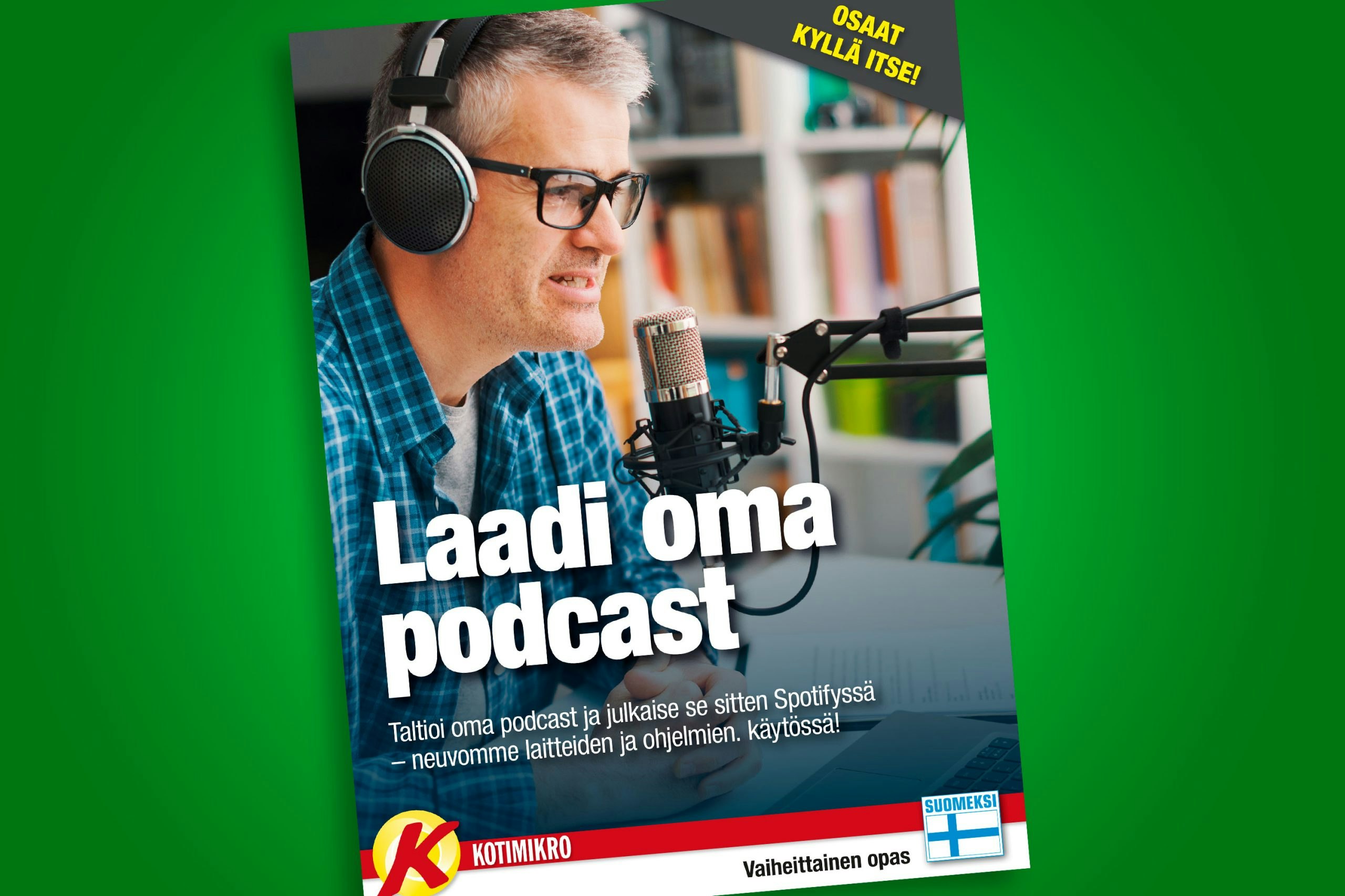 Uusi e-kirja auttaa oman podcastin tekemisessä | kotimikro.fi