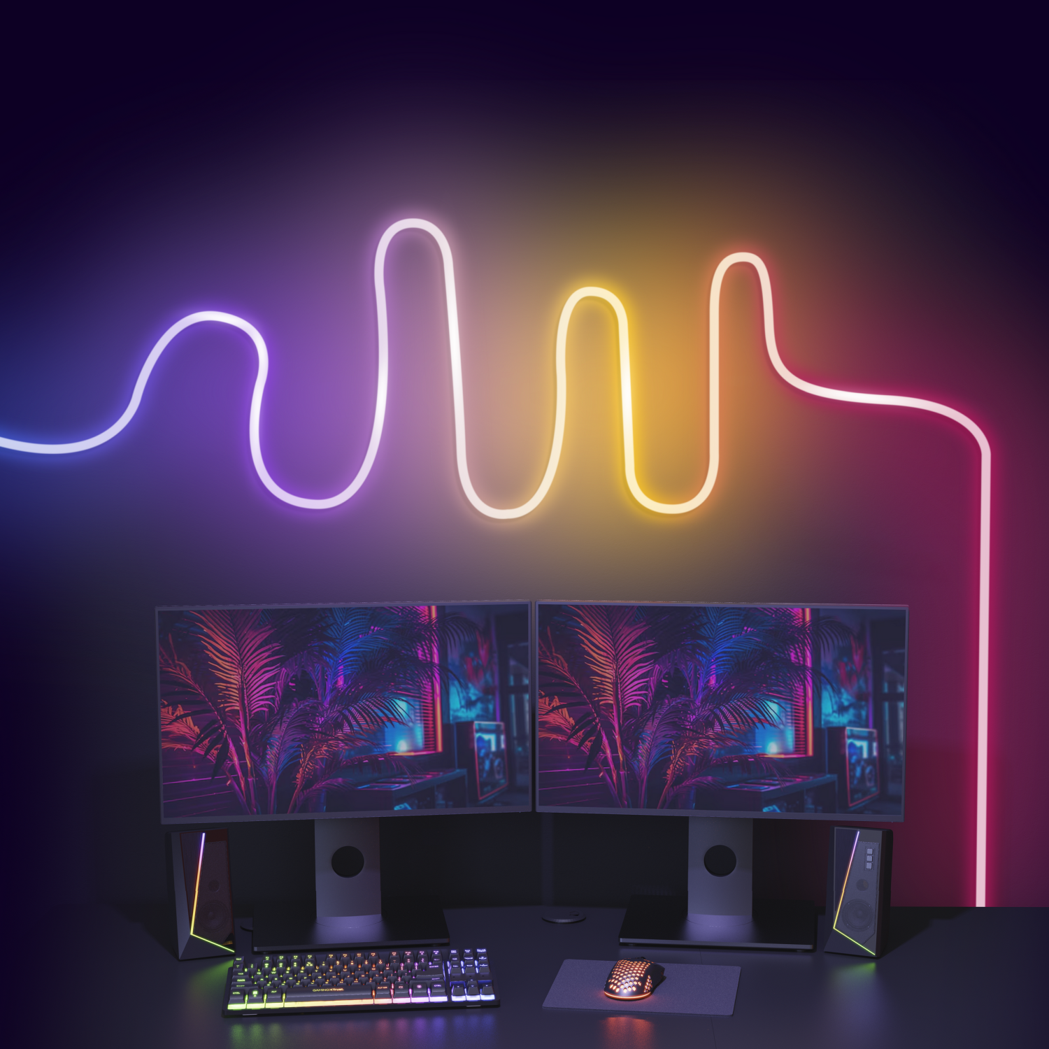 Trust VYBZ 5M Neon Rope Light | pctidningen.se