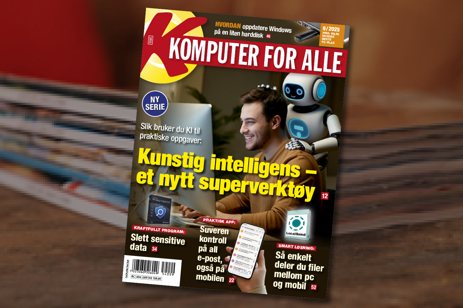 Alle artiklene fra Komputer for alle 09/2025 | komputer.no