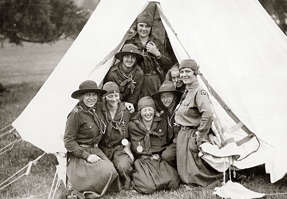 Scoutläger skulle fostra goda medborgare | Popularhistoria.se