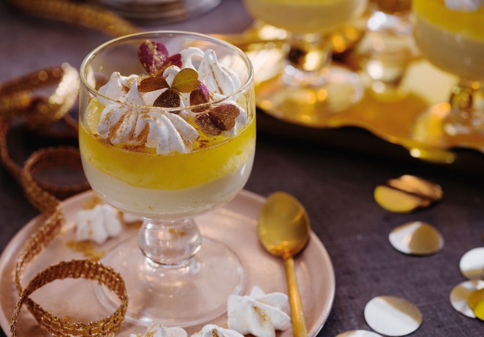 Hvit sjokolade-mousse med sitron | tara.no