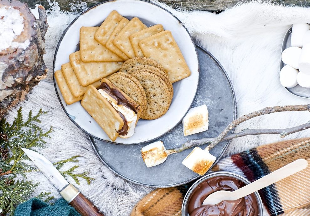 Salte kjeks + Nutella = Bålkos på sitt beste! | tara.no