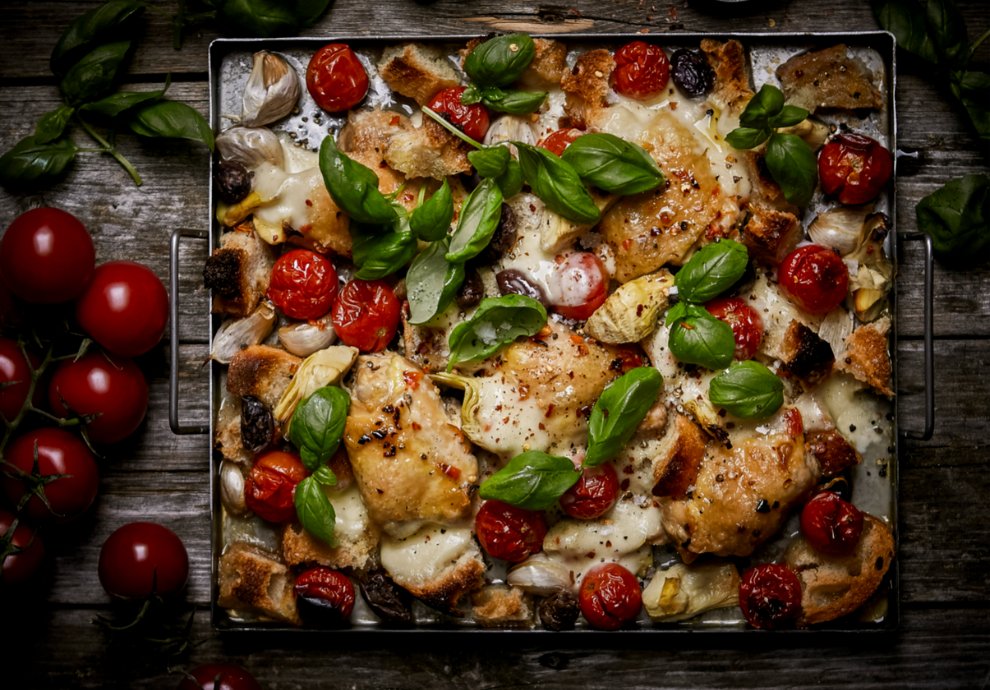 Dette er en rask og enkel alt-i-ett-rett – som gir minimalt med oppvask ...