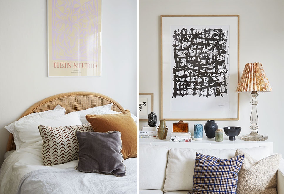 Se, hvordan Alexandra bor lækkert med genbrug og minder med moderne ...