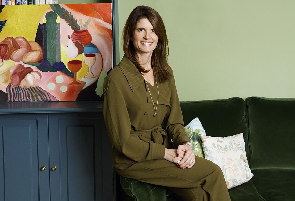 Se, hvordan Helle har gjort farverigt oprør mod "det danske tone-i-tone ...