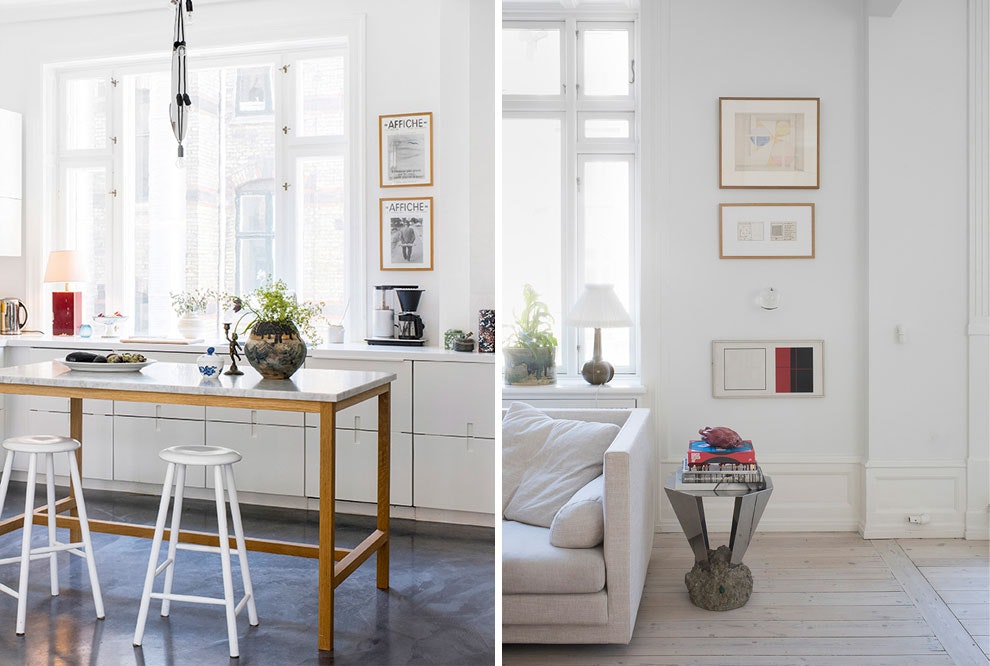 Kom indenfor hos Marie Nipper og Simon Frise Eriksen, hvor der er fyldt ...