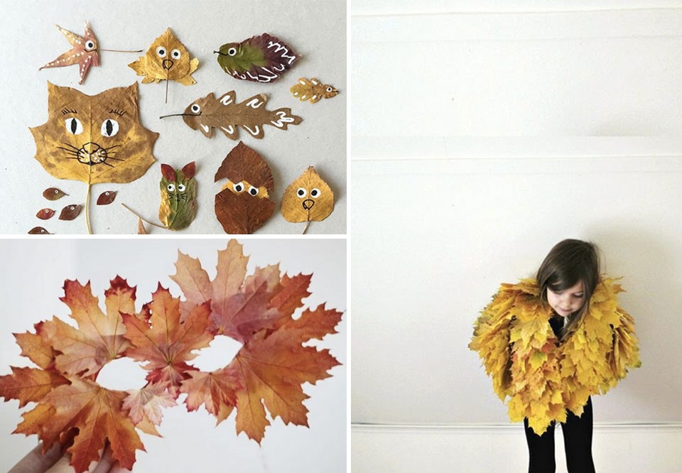 Sådan laver du de fineste små kunstværker af visne blade | woman.dk