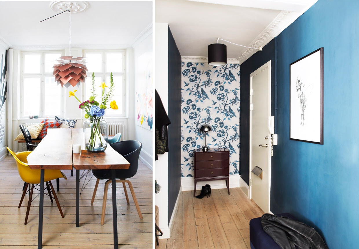Boligen med farver fra gulv til loft | woman.dk