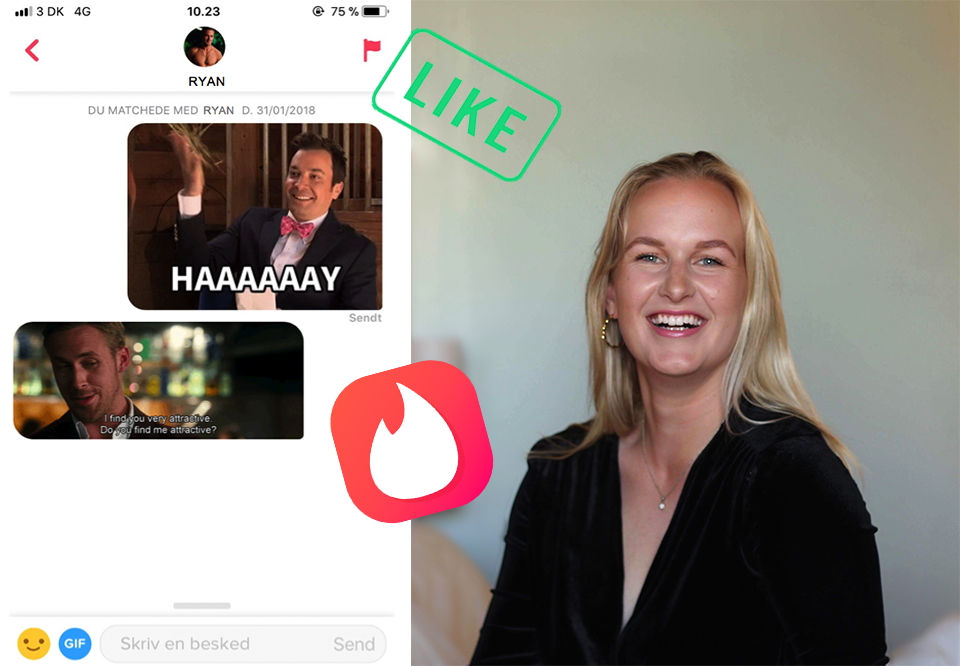 Tinder | “Jeg sendte udelukkende gifs til mine Tinder-matches i en uge ...