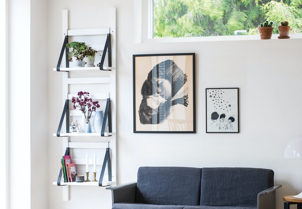 Guide: Sådan bygger du selv en svævende reol | woman.dk
