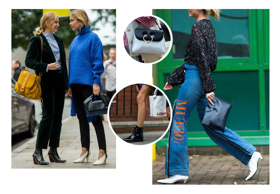 London streetstyle: Tasker fra Loewe og vilde farver | woman.dk