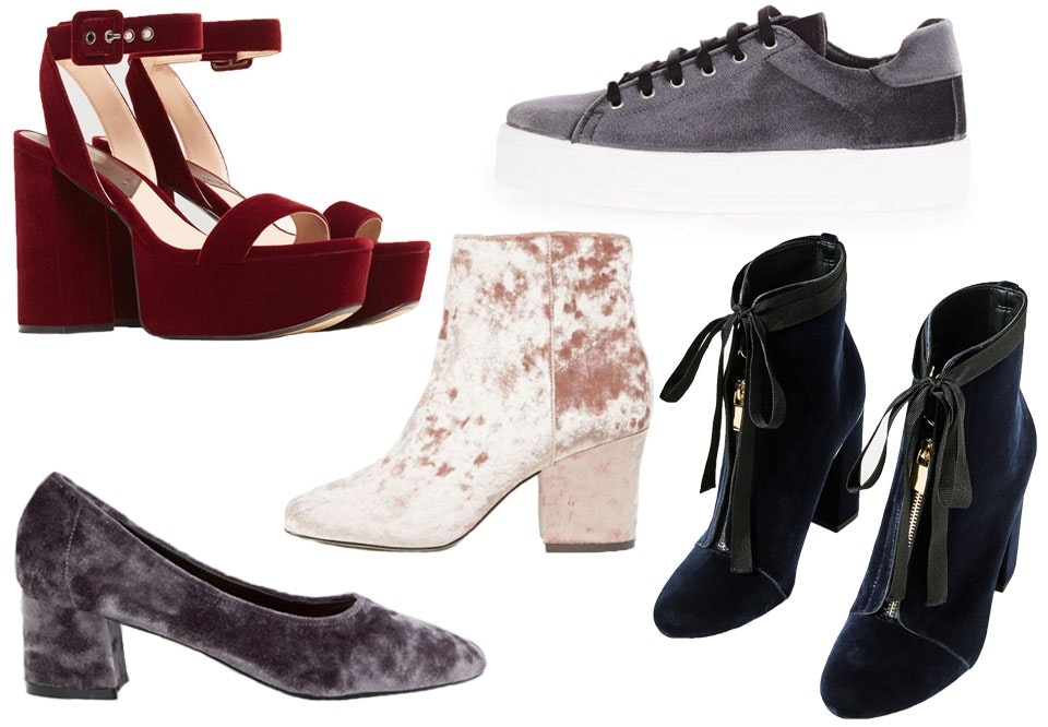 Highstreet velourstøvler: Shop sko i velour | woman.dk