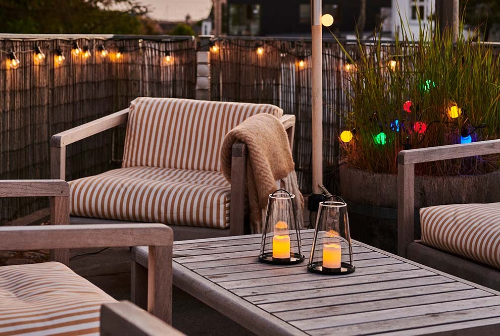 5 tips til at skabe en hyggelig terrasse, du kan nyde hele sæsonen ...