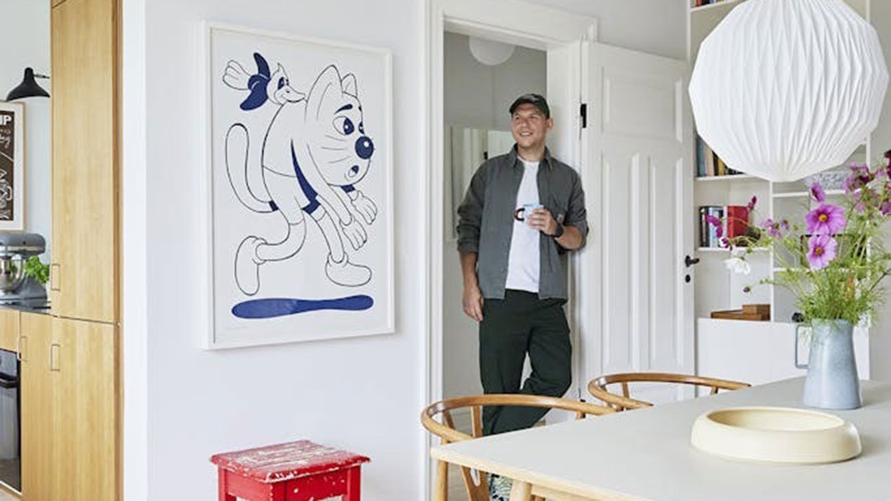 Se, hvordan Jacob og Louise har skabt en neutral base, der giver plads ...